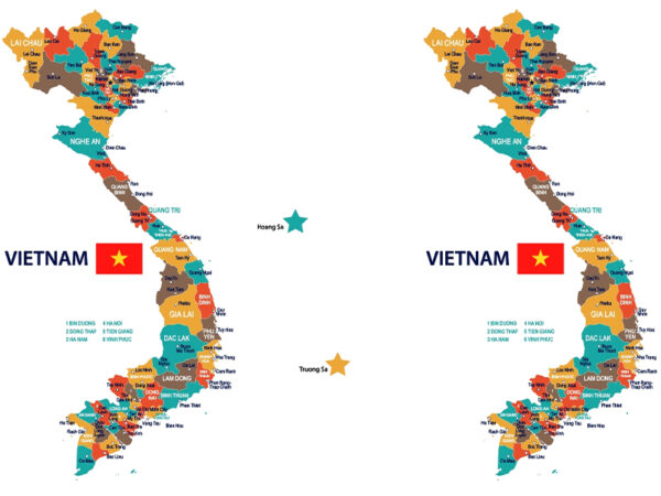 Tải File Vector Bản Đồ Việt Nam Đẹp, Link Google Drive