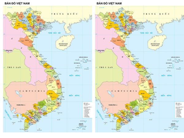 Tải File Vector Bản Đồ Việt Nam Đẹp, Link Google Drive