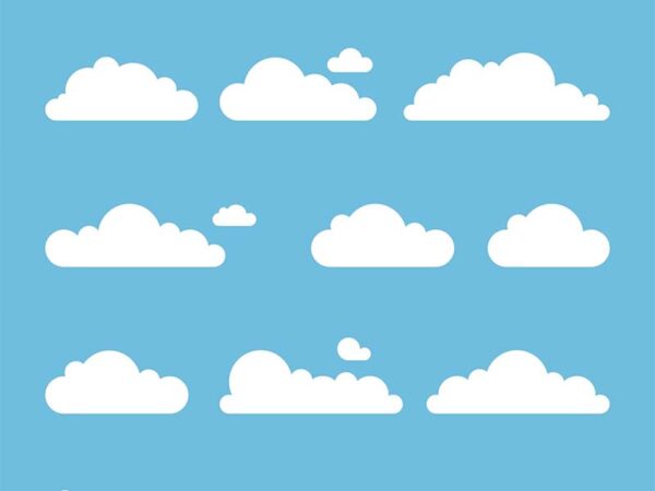 Tải File Đám Mây Vector Mới Nhất, Link Google Drive