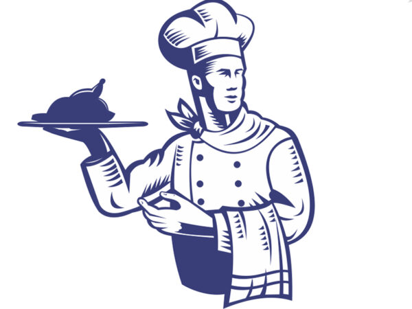 Tải File Đầu Bếp Vector Đẹp, Link GG Drive