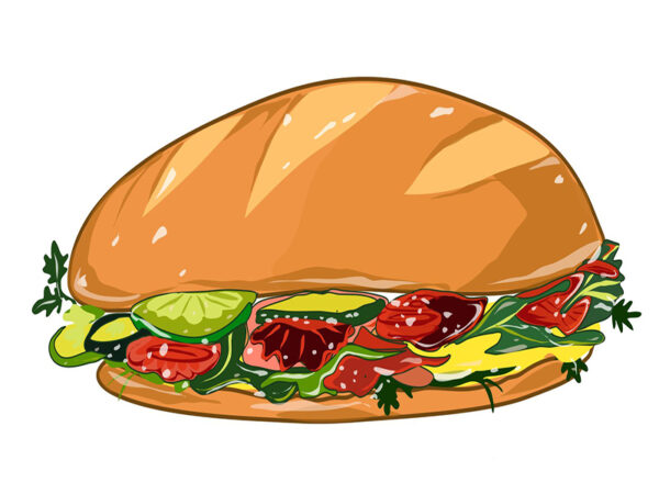 Download File Bánh Mì Vector Đẹp, Link Google Drive