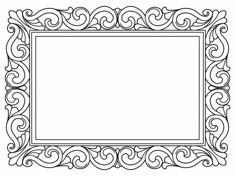 Download 10+ Mẫu Khung Tranh Vector Đẹp, Link GG Drive