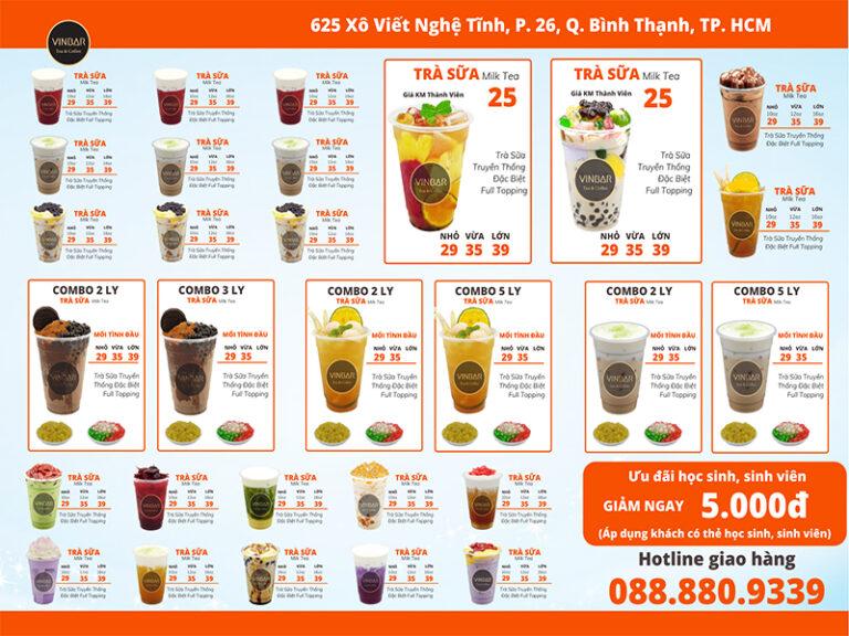 Tải 10+ Mẫu Menu Quán Trà Sữa Vector Đẹp, Link GG Drive