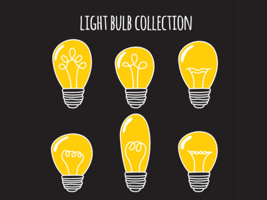 Tải Mẫu 10+ Bóng Đèn Vector Miễn Phí - Link Google Drive