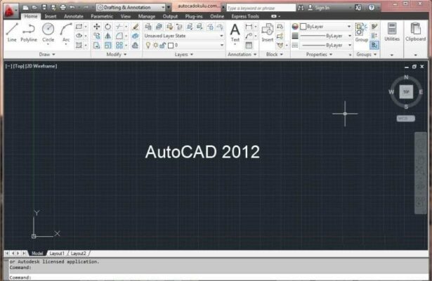 Download AutoCAD 2012 Full Crack An Toàn - Link GG Drive